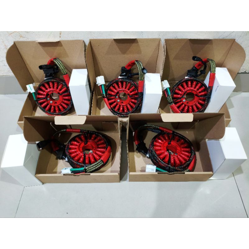 Jual LIFETIME Spull Spul Sepul Direct RED Cobra 12 Yamaha Nmax New ...