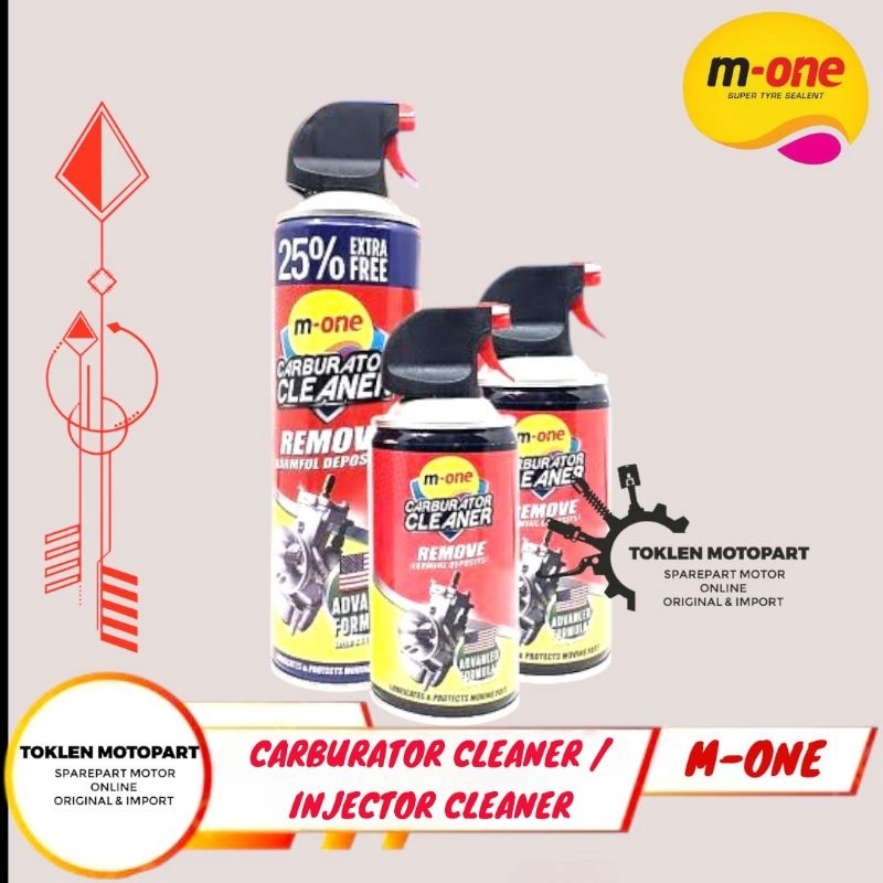 Jual CARBURATOR CLEANER / INJECTOR CLEANER, CAIRAN PEMBERSIH KARBU / KARBURATOR CLEANER M-ONE ...
