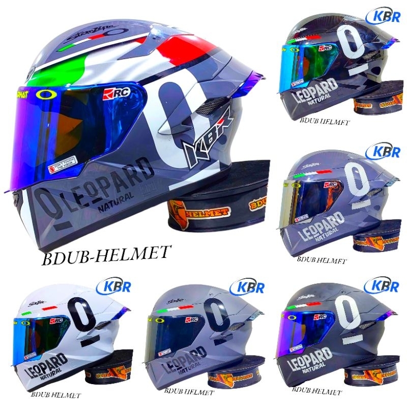 Jual Helm full face TTC course TT course kbr dalla porta gorila glos ...