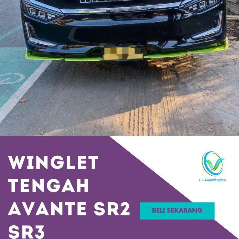 Jual winglet sr2 tengah big bus | winglet tengah big bus | Shopee Indonesia