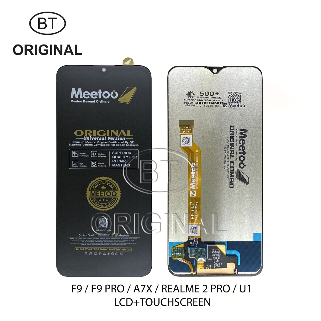 Jual LCD OPPO F9 - F9 PRO - A7X - REALME 2 PRO - U1 - ORIGINAL MEETOO | Shopee Indonesia