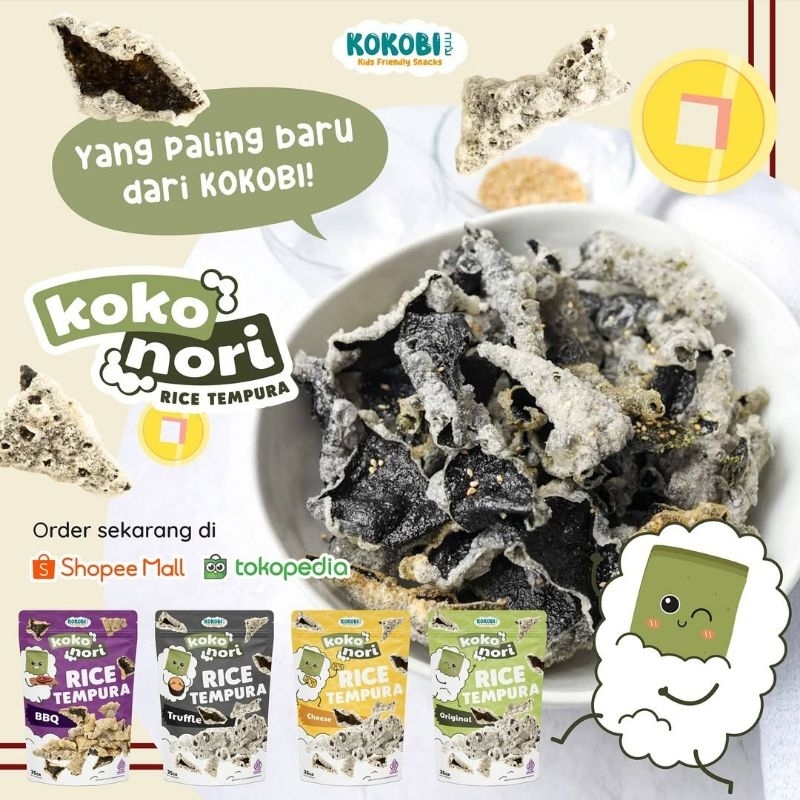 Jual Koko Nori Rice Tempura - Kokobi | Shopee Indonesia