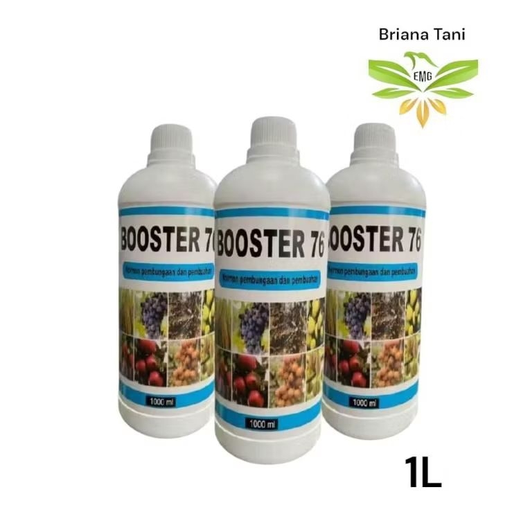Jual Booster 76 1 Liter Pupuk Hormon Pembungaan dan Pembuahan Pada Tanaman | Shopee Indonesia