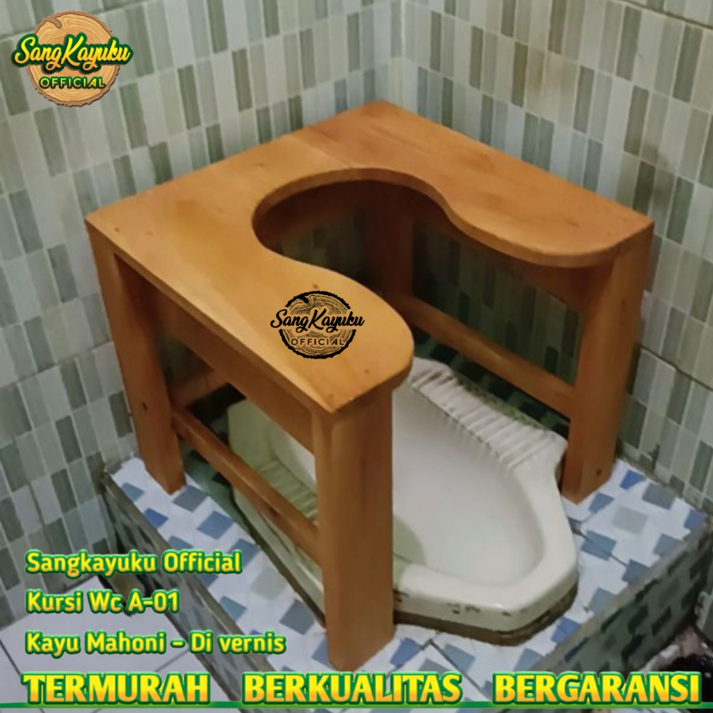 Jual SangkayuKu Termurah kursi wc Promo Kursi wc A-01 45x40x40 cm Model ...