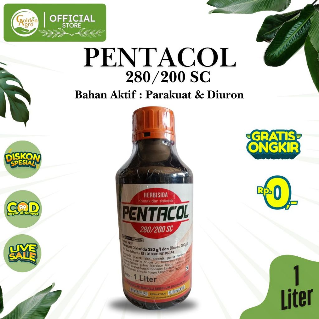 Jual HERBISIDA PENTACOL 280/200SC SC 1L LITER | Shopee Indonesia