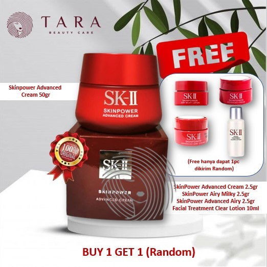 Jual [BUY 1 GET 1] SK!! SK11 Skinpower Advanced Cream 50 gr (Skinpower ...