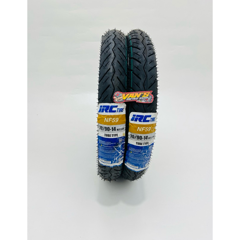 Jual BAN LUAR IRC TUBE TYPE PAKAI BAN DALAM UKURAN 70/90-14 | 70-90/14 ...