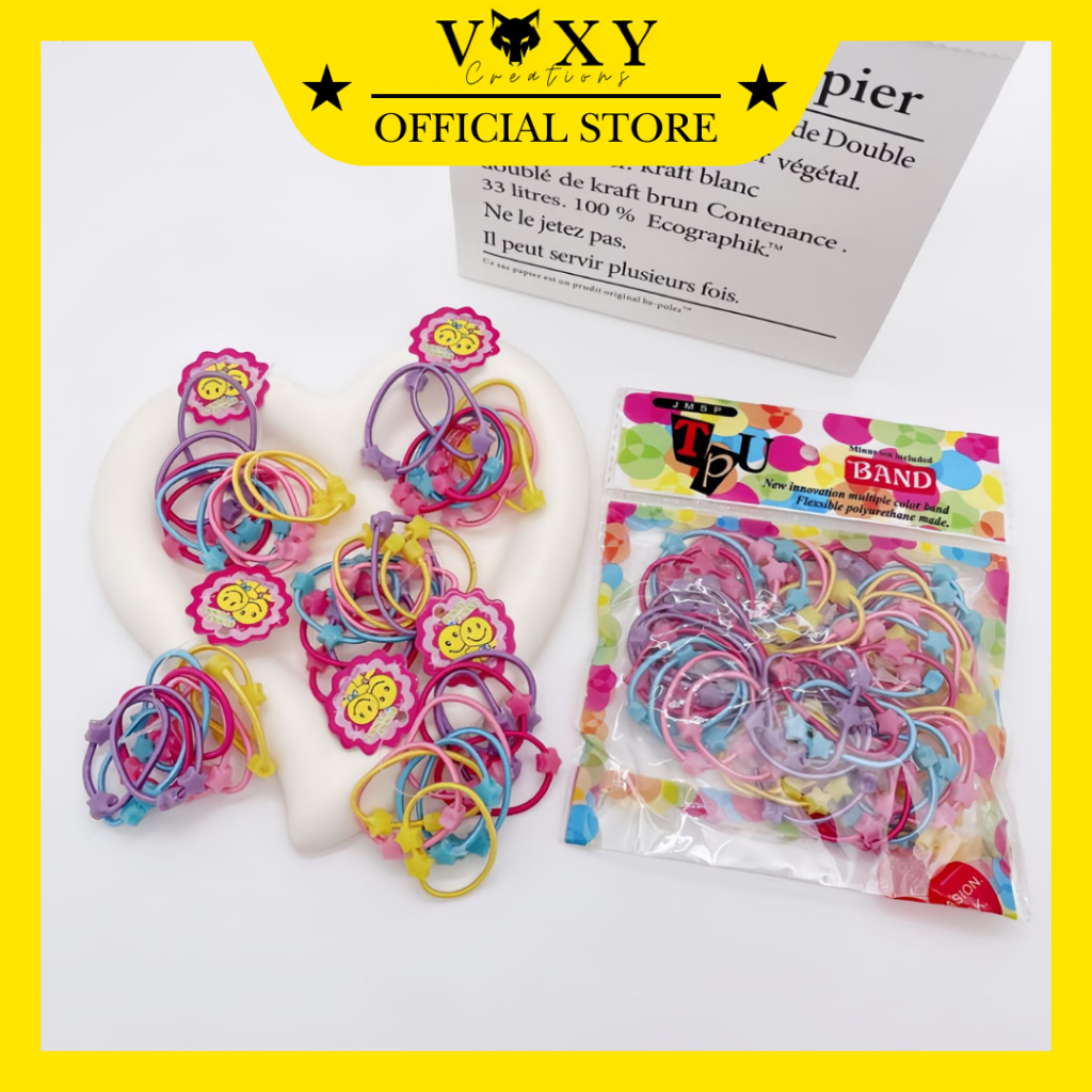 Jual Ikat Rambut Anak Anak / Ikat Rambut Lucu / Karet Rambut Anak Lucu ...