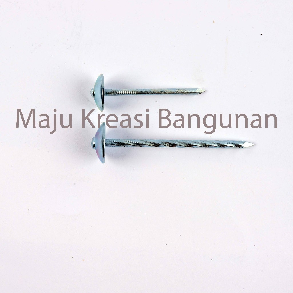 Jual Maju Kreasi Bangunan - (Harga per dus) Paku Asbes / Paku Payung ...