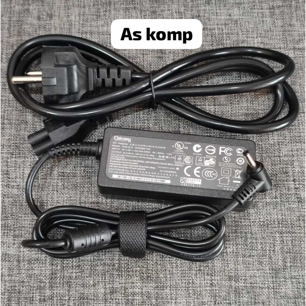 Jual ADAPTOR CHARGER AXIOO HYPE 5 HYPE 7 SERIES 19V 3.42A 3.5X1.35 ...