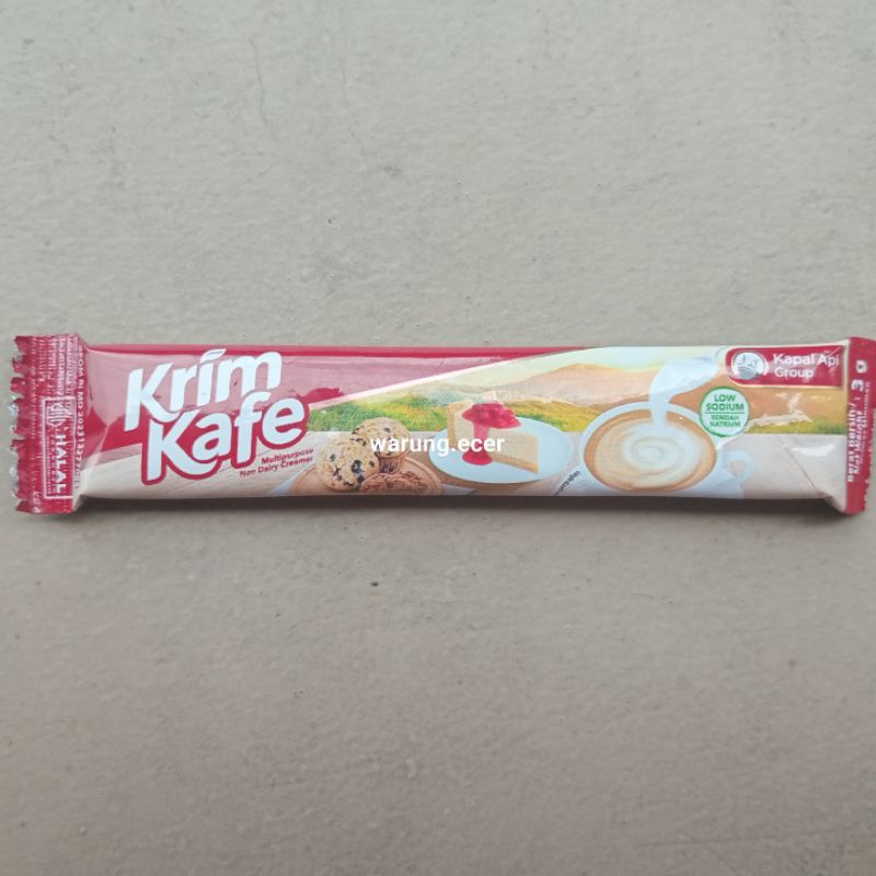 Jual ECERAN - KAPAL API KRIM KAFE MULTIPURPOSE NON DAIRY CREAMER ...
