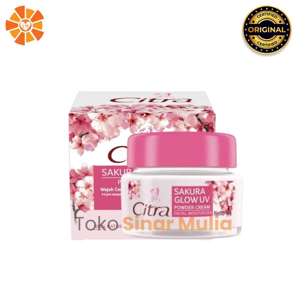 Jual Citra Sakura Glow UV Facial Moisturizer 40 G | Shopee Indonesia