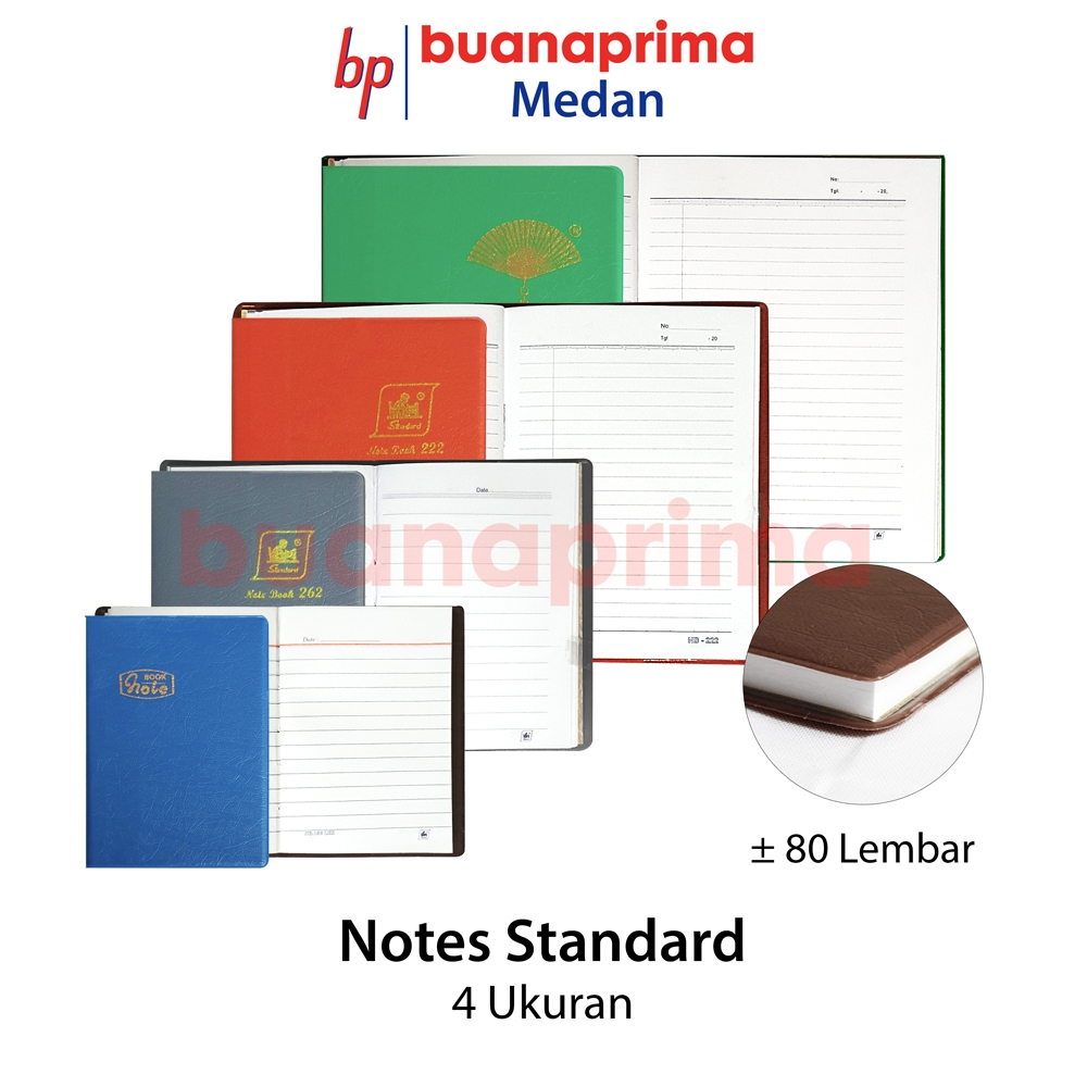 Jual Buku NOTES STANDARD LUX 156 262 222 229 Kipas Warna Notebook Kecil ...