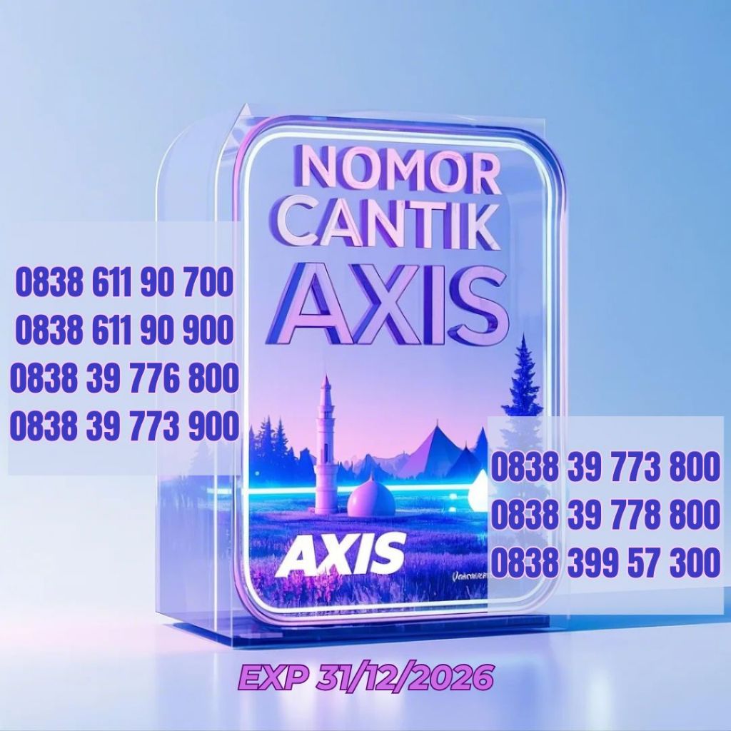 Jual Nomor Cantik Axis Seri Ekor Ratusan Harga 15ribu | Shopee Indonesia
