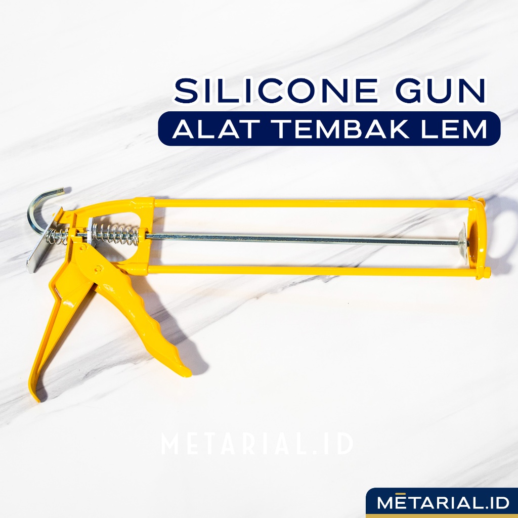 Jual Alat Tembak [BAHAN METAL] Lem Silikon / Silicone Sealant / Lem ...