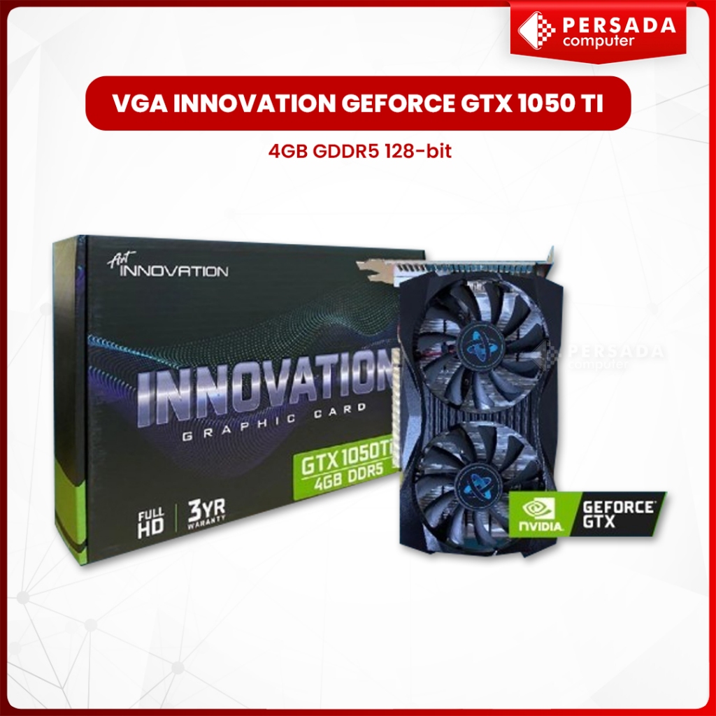 Jual VGA INNOVATION GEFORCE GTX 1050 Ti 4GB GDDR5 128-bit | Shopee Indonesia