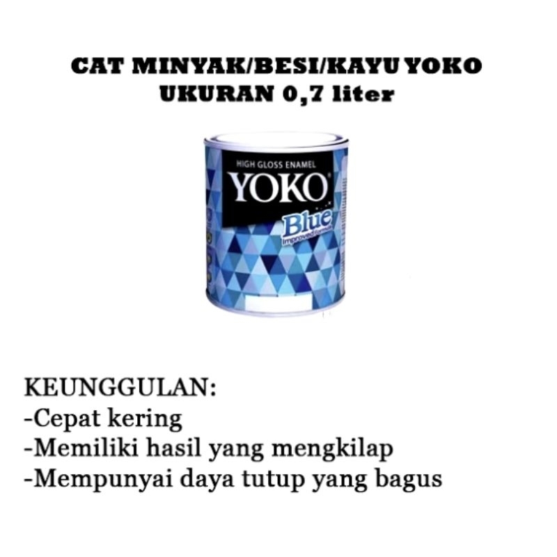 Jual Yoko Cat Kayu dan Besi | Shopee Indonesia