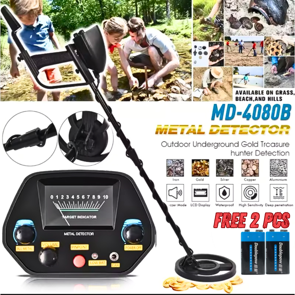 Jual TIANXUN MD-4080 alat Pendeteksi Logam Metal Detector emas bawah ...
