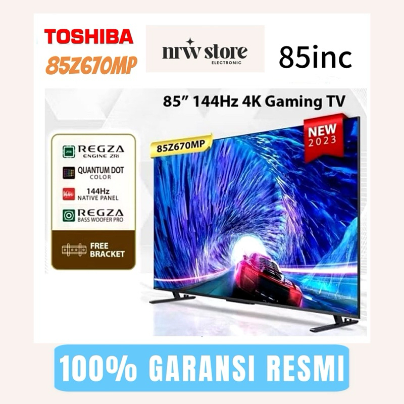 Jual TOSHIBA 85 inch 85Z670MP SMART TV MINI LED GAMING TV 144Hz ...