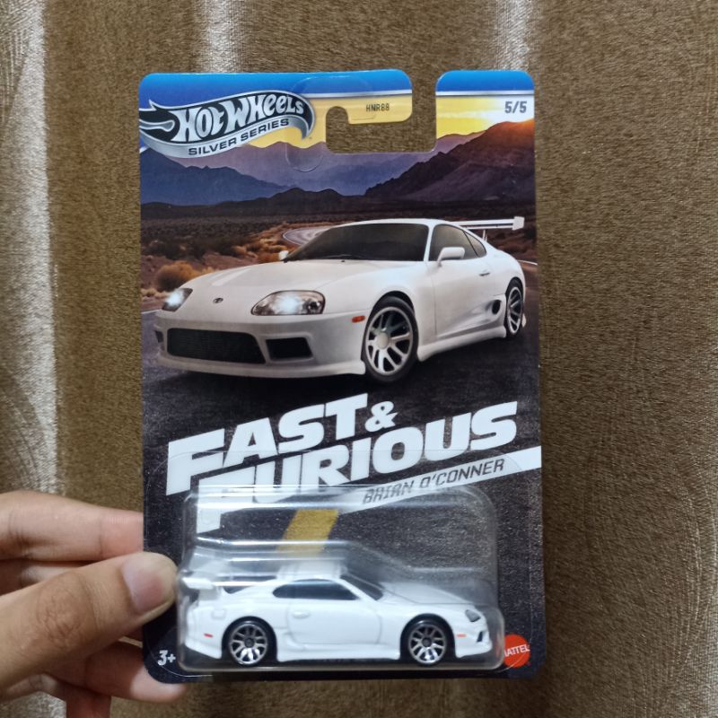 Jual Hot Wheels Totota Supra MK4 FNF Silver seris Brian O Corner ...