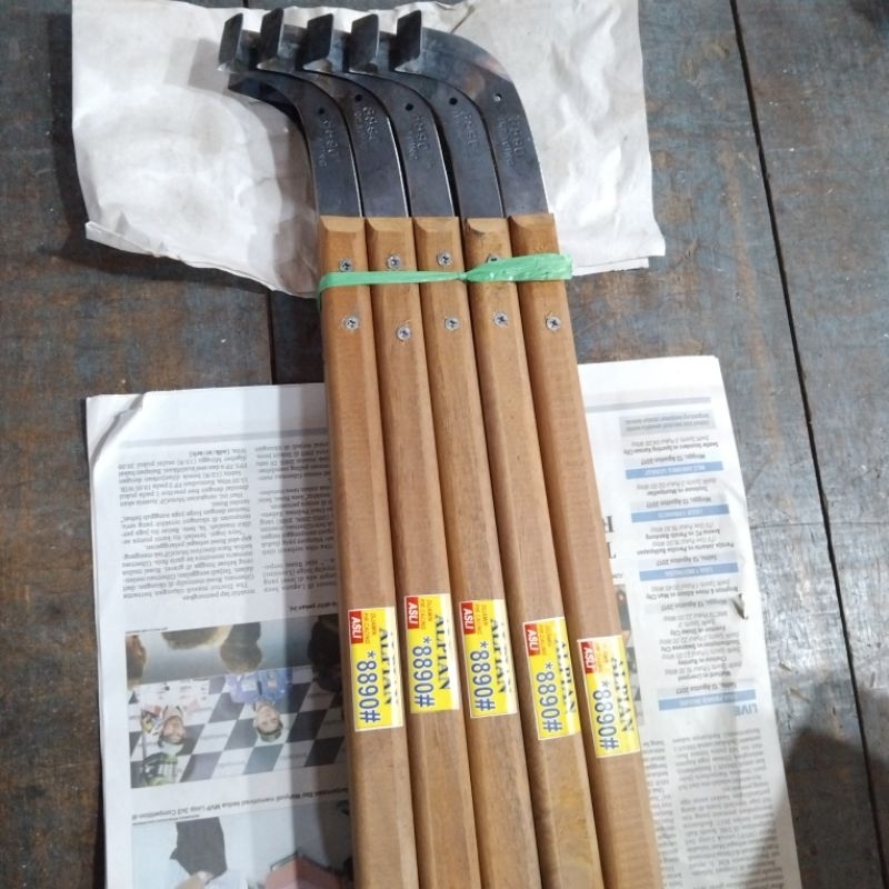 Jual Pisau Sadap Getah Karet Hulu Panjang Lading Turihan | Shopee Indonesia