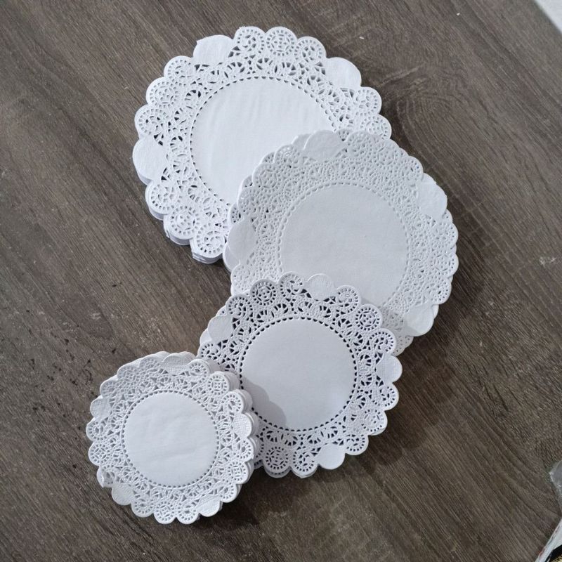 Jual DOILIES PAPER ROUND GRADE ISI 250 PCS | Shopee Indonesia