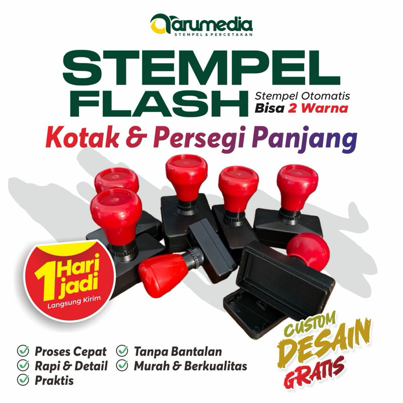 Jual STEMPEL FLASH CUSTOM | STEMPEL LOGO | KOTAK DAN PERSEGI | MURAH DAN BERKUALITAS | Shopee ...