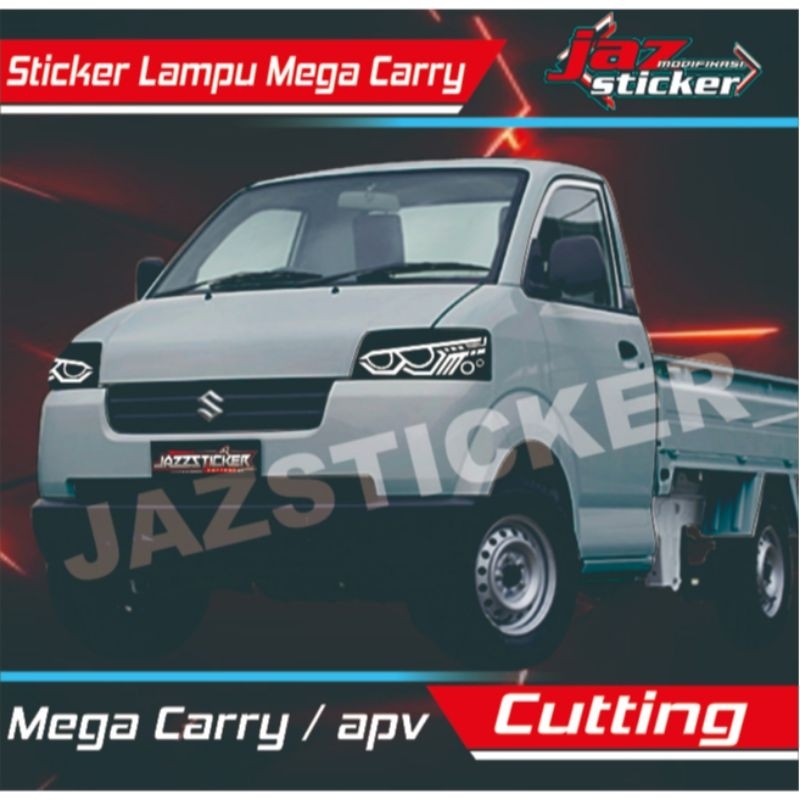Jual Sticker cutting untuk lampu depan APV pick up dan mini variasi ...