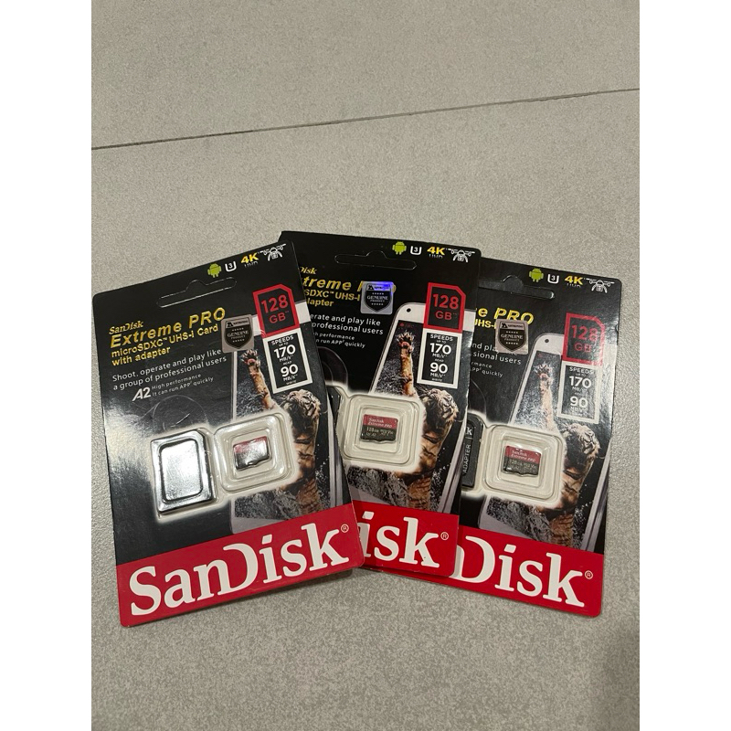 Jual Micro SD Card SanDisk Extreme PRO 32GB/64GB/128GB/256GB memory card Class 10 U3 170MB/s ...