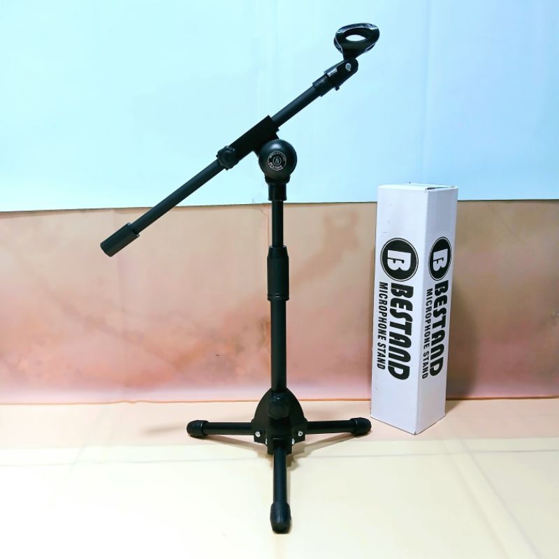 Jual Stand mic pendek plus holder mic | Shopee Indonesia