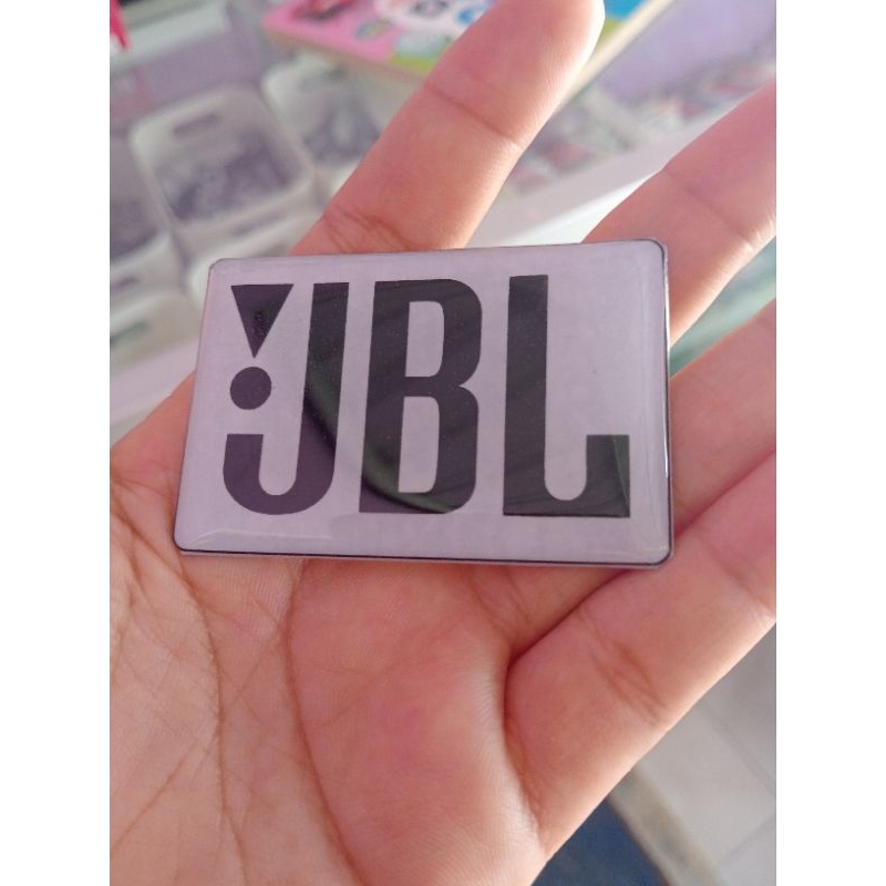 Jual Logo JBL PUTIH TIMBUL 3D | Shopee Indonesia