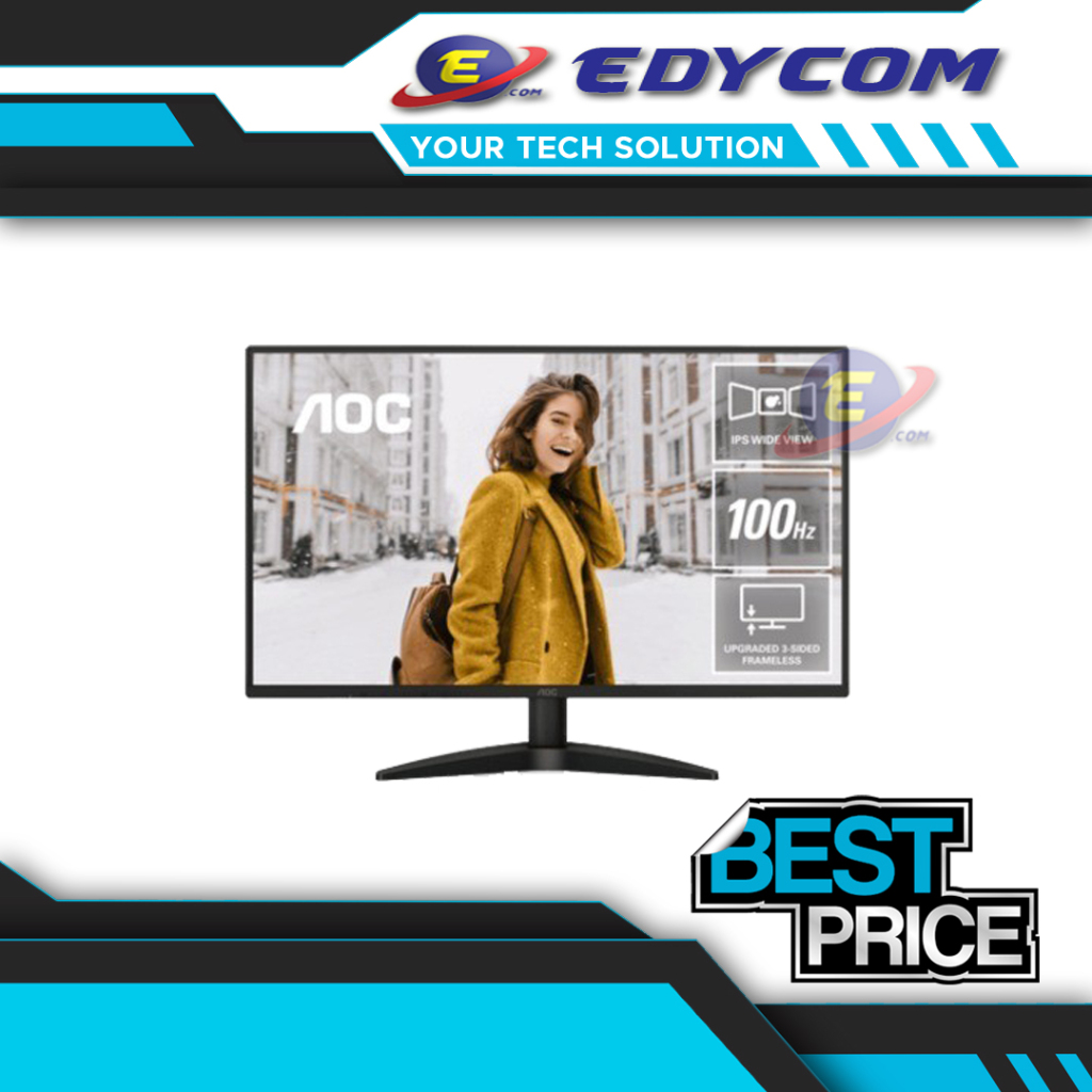 Jual Monitor LED AOC 25B36H 24.5" IPS FHD 1080p 100Hz VGA HDMI | Shopee ...