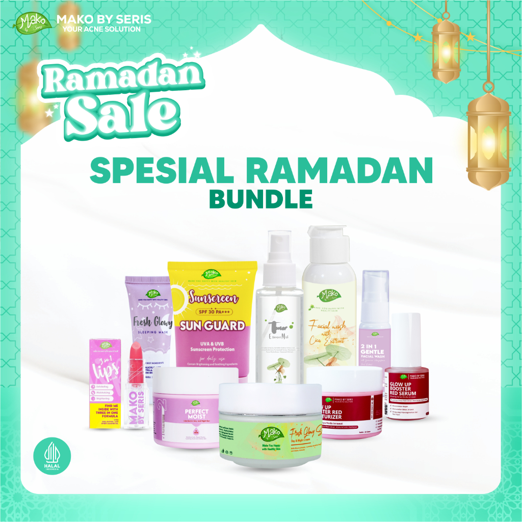 Jual Mako by Seris Paket Spesial Ramadan Bundle 4in 1 Skincare ...