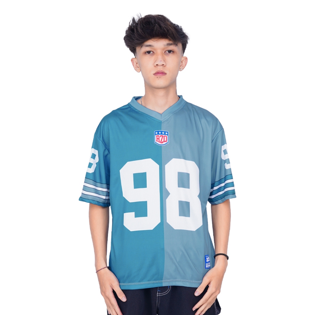 Jual RZQ / 98 / Number Series / Jersey / Streetwear / Oversize / Music ...