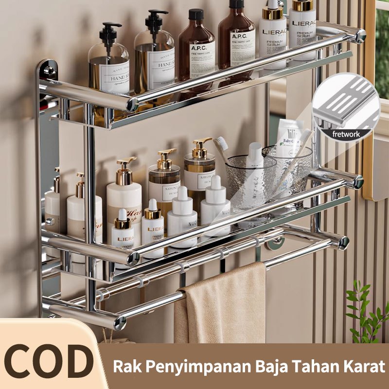 Jual Rak Sabun Dinding Kamar Mandi Rak Toilet Rak Gantung Stainless Rak ...