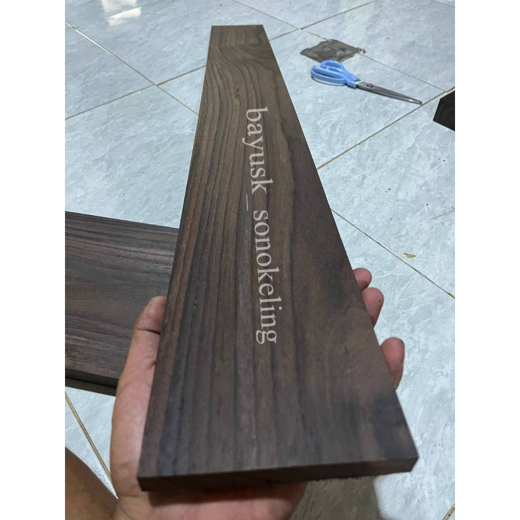 Jual Kayu sonokeling | papan sonokeling | balok sono ukuran bisa custom ...
