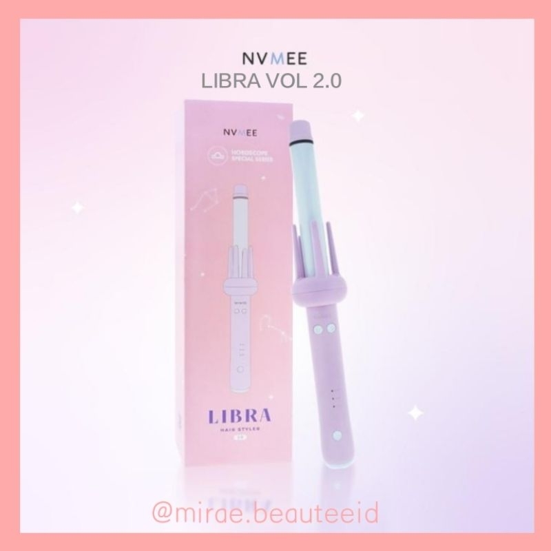 Jual READY !! NVMEE Libra Catokan Curly Automatic 28 mm VOL 2.0 ...