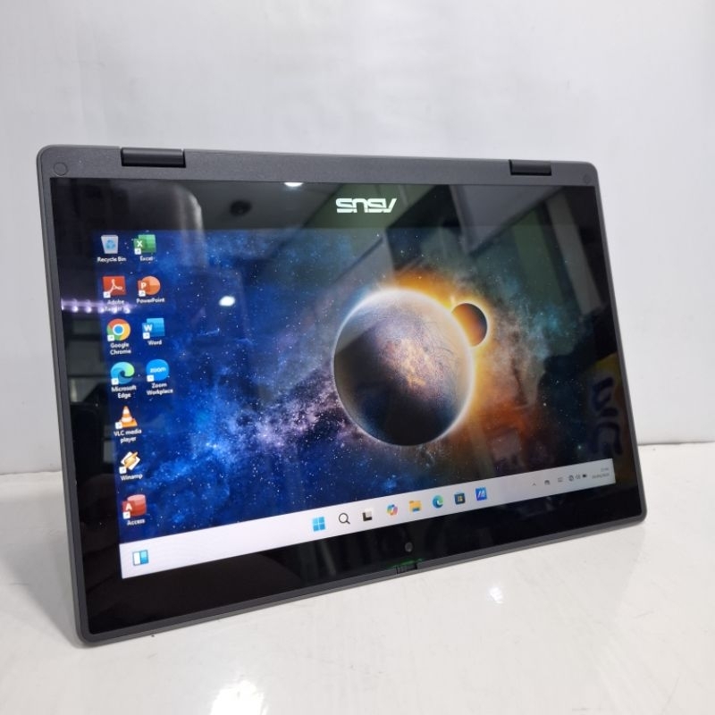 Jual Asus br1100fka intel celeron N4500 Ram 4gb ssd 128gb flip touchscreen | Shopee Indonesia