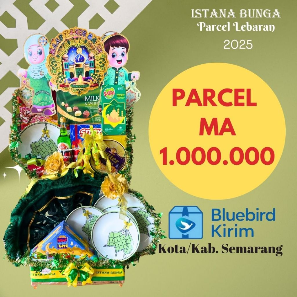 Jual PARCEL LEBARAN IDUL FITRI HAMPERS ISTANA BUNGA 2025 MA MIX MAKANAN ...