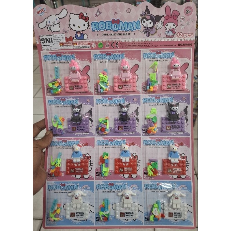 Jual Fk Block Sanrio 12pc Layar | Shopee Indonesia