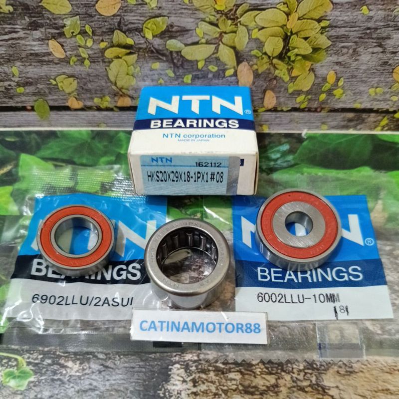 Jual BEARING SET PULLEY PULLY VARIO BEAT SCOOPY 6902LLU HKS 20x29x18 6002-10 MM(1 SET 3 PCS ...