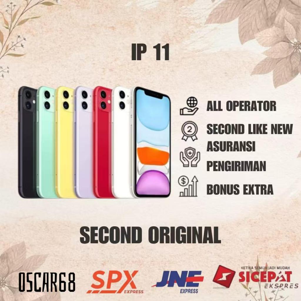 Jual IPHONE 11 SECOND ORIGINAL 256GB/128GB/64GB 11 SECOND Mulus Fullset | Shopee Indonesia
