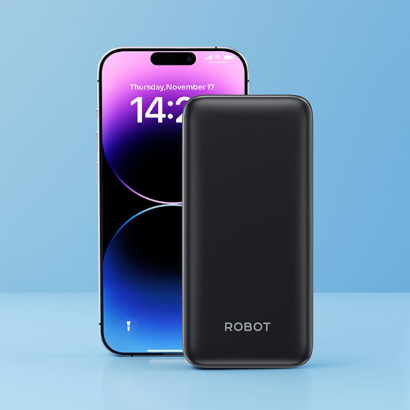 Jual ROBOT RT12 Powerbank 10000mAh Original 2.1A Type C Input Dual ...