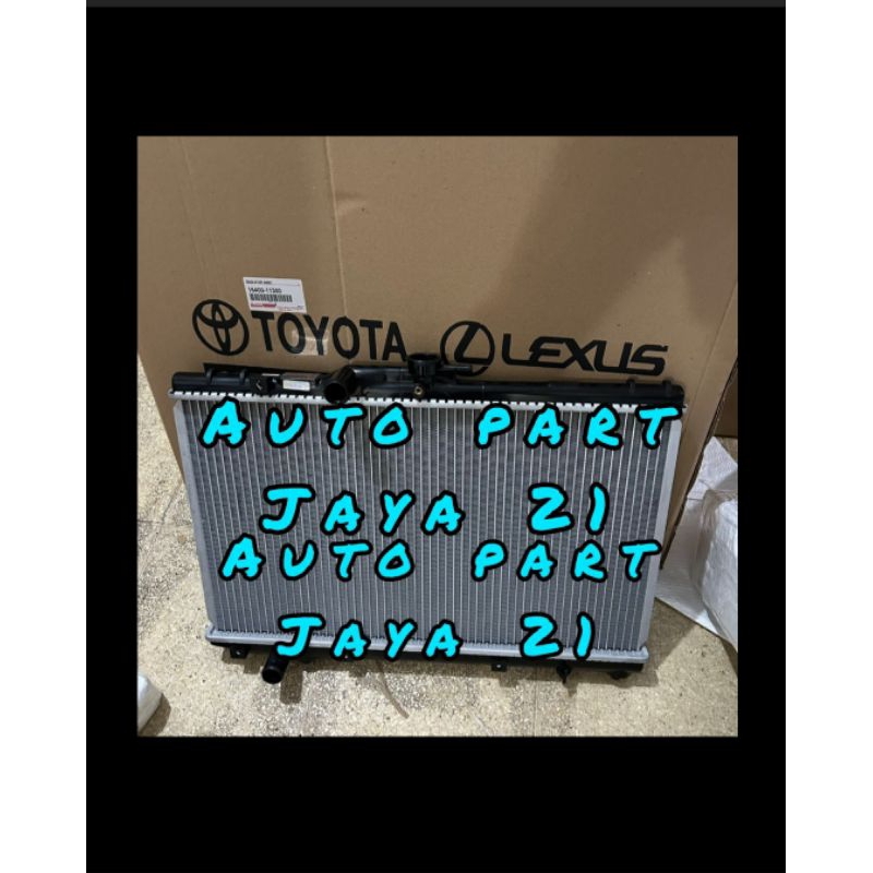Jual radiator assy toyota Starlet kotak manual original merek denso ...