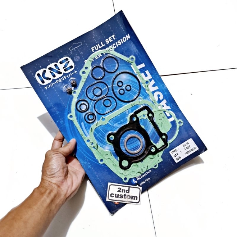 Jual Paking full set Kawasaki KLX150 KLX 150 Dtracker D Tracker L BF trail fullset kit komplit ...