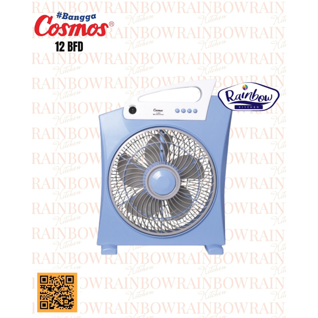 Jual COSMOS - Box fan cosmos type 12-BFD (Kipas angin kotak meja ...