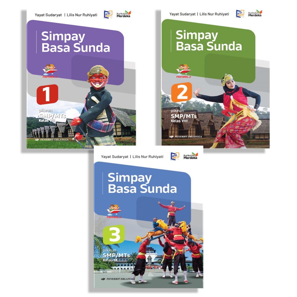 Jual [PenerBIT Erlangga] Simpay Basa Sunda Kelas 7, 8 & 9 Kurikulum ...