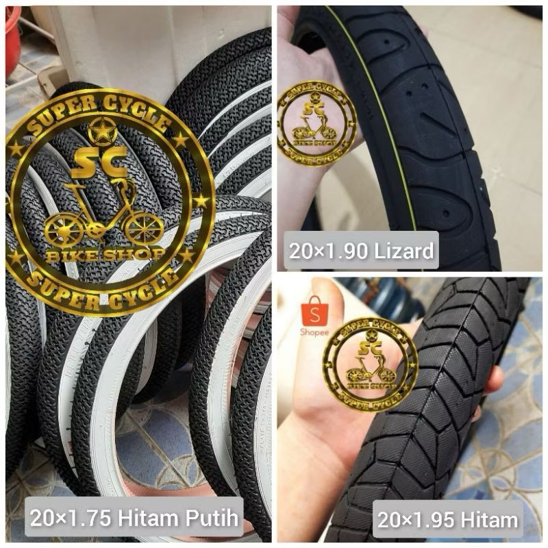 Jual Berjaya Bike - BAN LUAR SEPEDA Swallow 20x1.75 / 20×1.90 / 20×1.95 / 20×1.50 | Shopee Indonesia