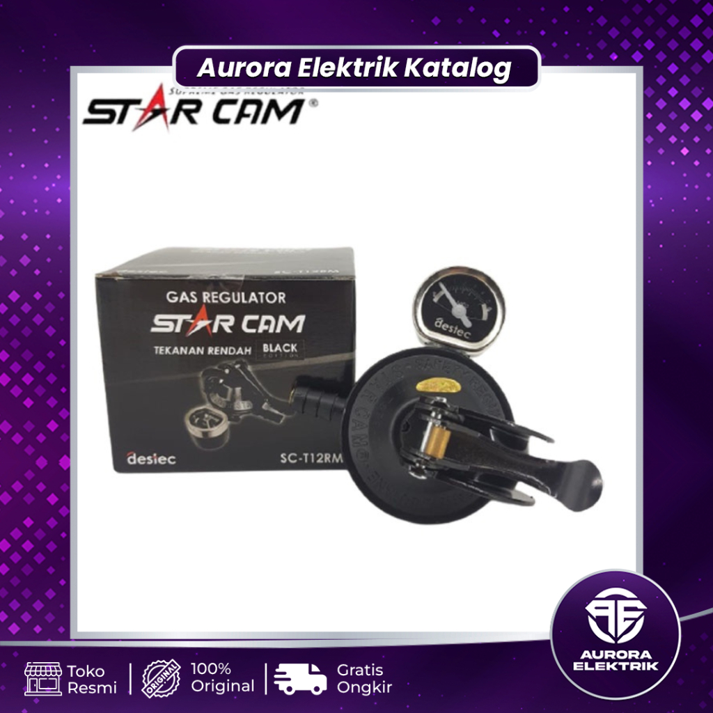 Jual Regulator Gas STARCAM Meter | Shopee Indonesia
