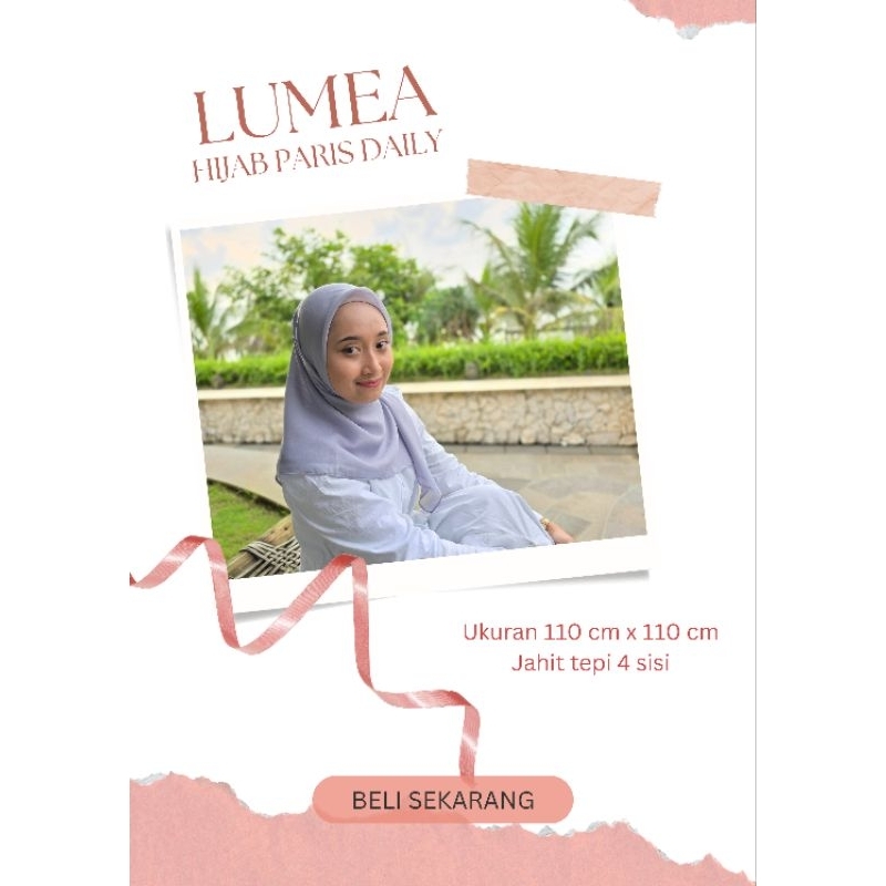 Jual LUMEA HIJAB PARIS DAILY | Shopee Indonesia